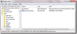 Adauga Control Panel, Registry Editor, Add/Remove Programs, Device ...