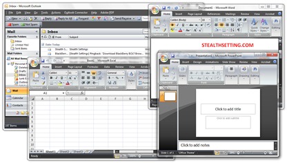 Change Skins (Color Scheme) in Microsoft Office 2007 – STEALTH SETTINGS