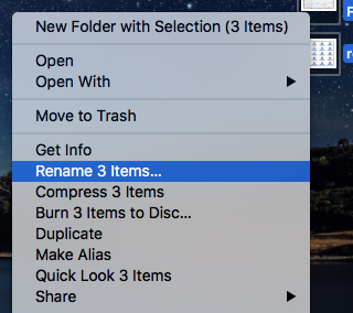 [HowTo] Redenumeste simultan mai multe fisiere (poze, documente) pe Mac ...