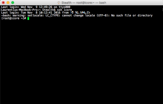 Fix macOS Terminal Error: warning: setlocale: LC_CTYPE: cannot change locale (UTF-8): No such ...
