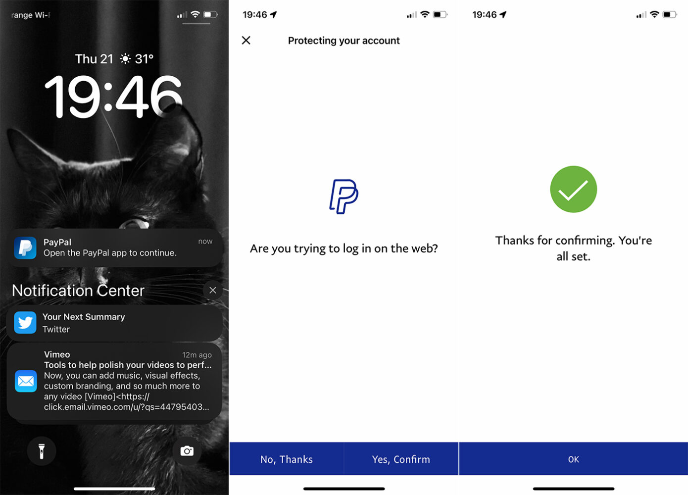 Autentificarea fara parole in conturi - Passwordless Authentication